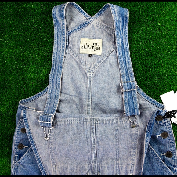 Levi's | Jeans | Levis Silvertab Baggy Light Wash Overalls | Poshmark